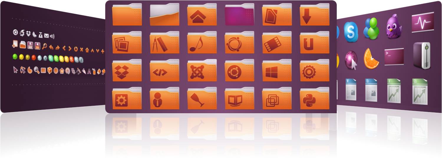 FS Icons Ubuntu, os icones modernos do Ubuntu | Ubuntued